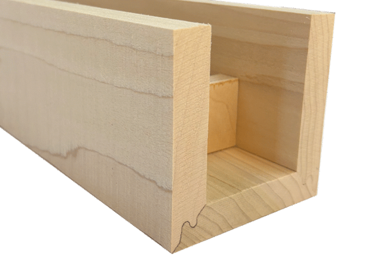 Woodland_Ceiling-Beams-2025-maple-construction | Alliance Door Products